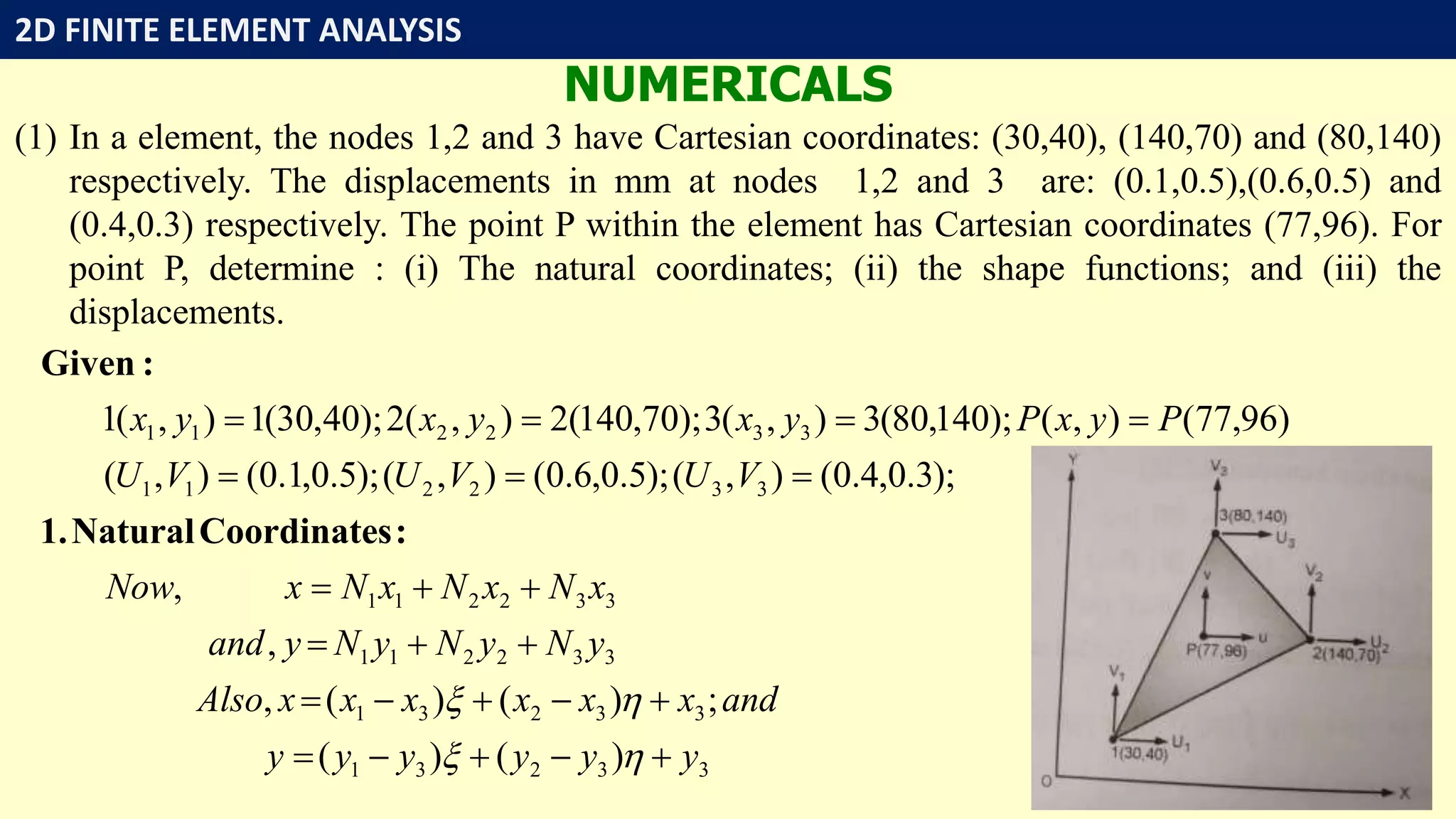 2D Finite Element Analysis.pptx | Physics | Science