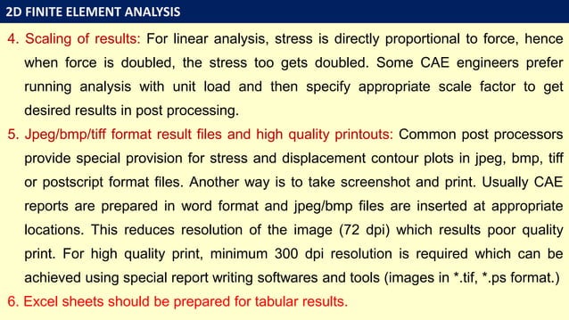 2D Finite Element Analysis.pptx | Physics | Science