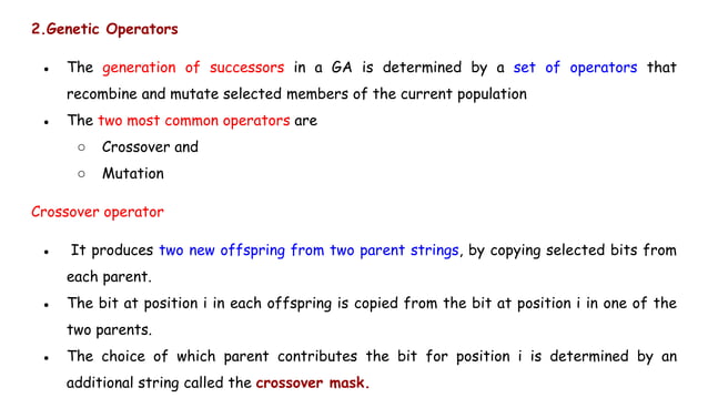 Instance Learning and Genetic Algorithm by Dr.C.R.Dhivyaa Kongu ...