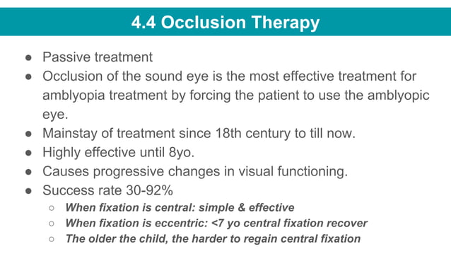 Unit IV 4.3 & 4.4 Management Strategy and Treatment Options in ...
