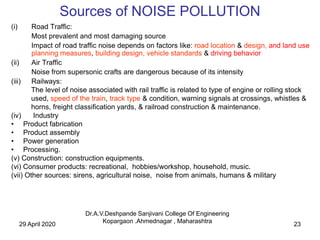 Unit iv air&noise pollution anildeshpande | PPT
