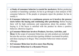 Unit IV AMM- Consumer Behaviour Analysis | PDF