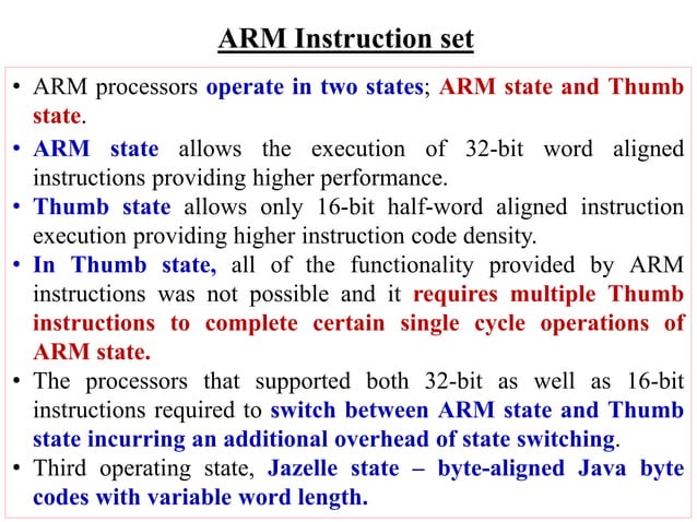 unit IV ARM processor instruction set.ppt