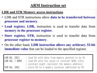 unit IV ARM processor instruction set.ppt