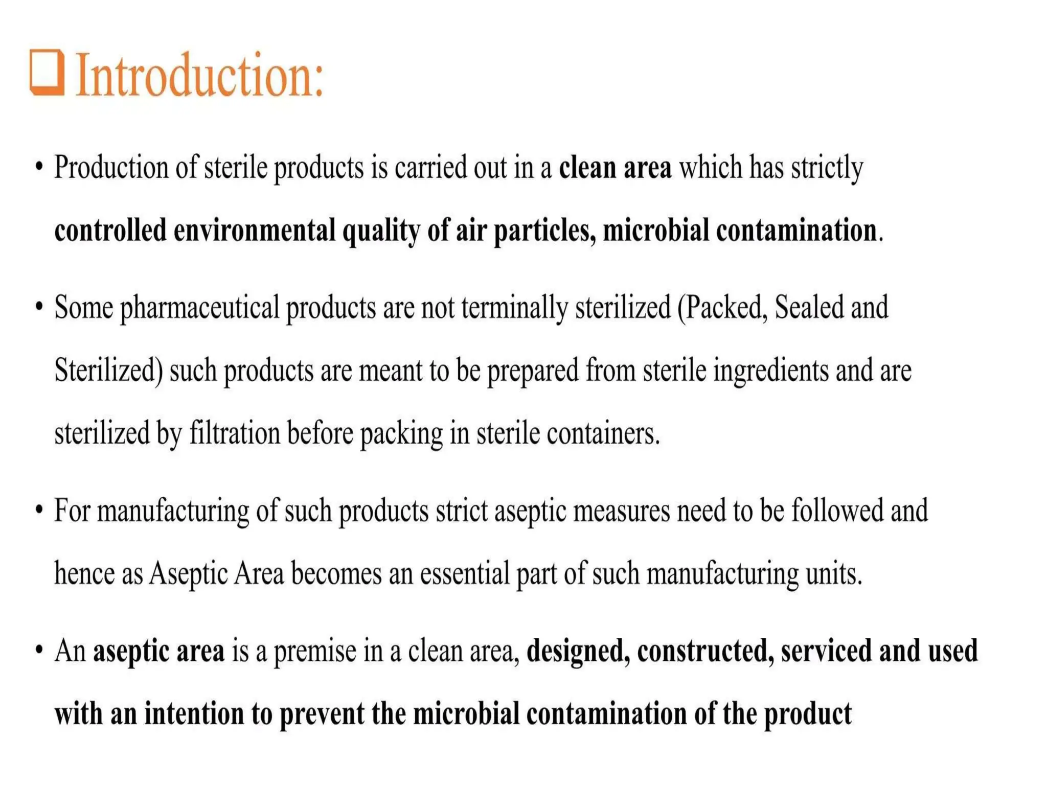 Unit IV Design of aseptic area laminar flow equipment | PDF