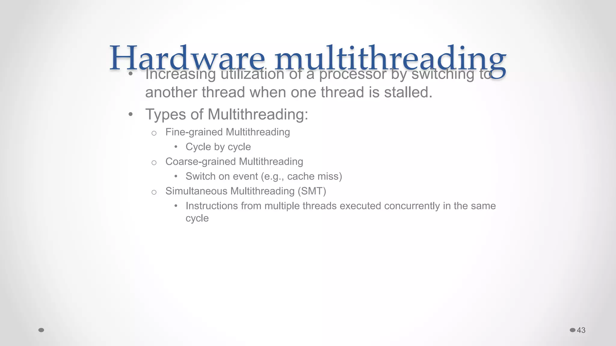 PARALLELISM IN MULTICORE PROCESSORS | PPTX