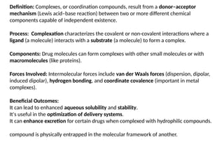 Unit IV COMPLEXATION AND PROTEIN BINDING.pptx