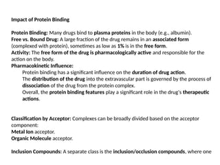 Unit IV COMPLEXATION AND PROTEIN BINDING.pptx