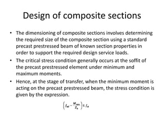 Unit IV composite beams and continuous beams | PPTX