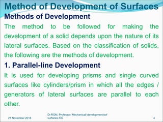 Unit iv development surfaces converted | PDF | 3-D Graphics | Computer ...