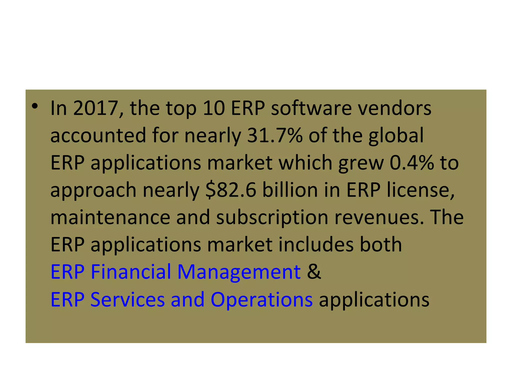 Unit iv erp market | PPT