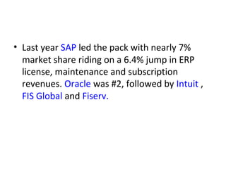 Unit iv erp market | PPT
