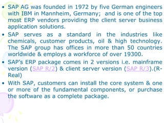 ERP MARKET document file for students .ppt