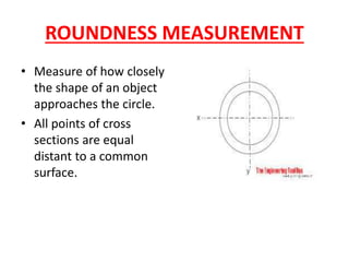 UNIT IV FORM MEASUREMENT | PPTX