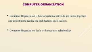Unit IV Fundamentals of Computer Organization.pptx