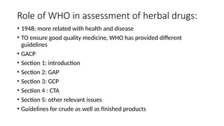 UNIT IV HDT.pptx Herbal Drug Technology. | PPTX