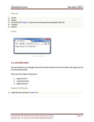 JSP and struts programming | PDF | Web Development | Internet