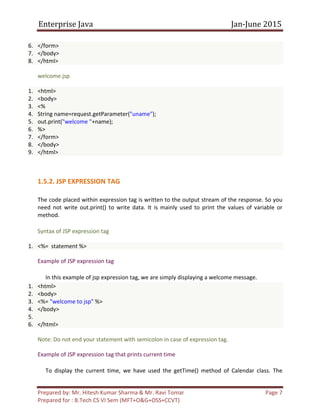 JSP and struts programming | PDF | Web Development | Internet