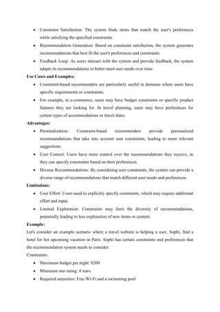 Unit IV Knowledge and Hybrid Recommendation System.pdf