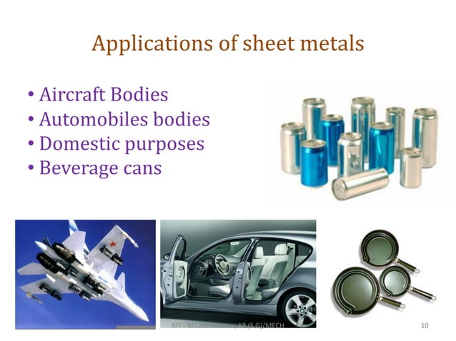 SHEET METAL PROCESSES | PDF