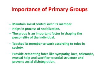 Primary Group