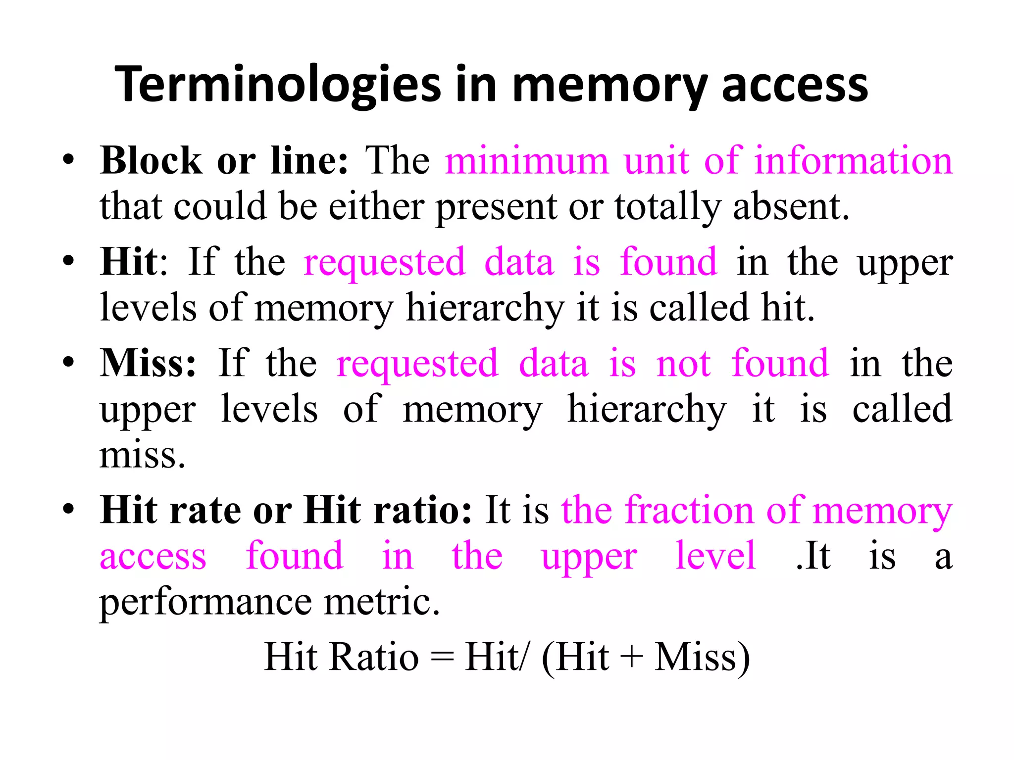 Unit Iv Memory And Io Organization Pdf Data Storage And Warehousing Computing