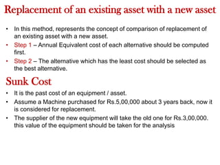 Replacement & Maintenance Analysis Unit IV MG 6863 | PDF