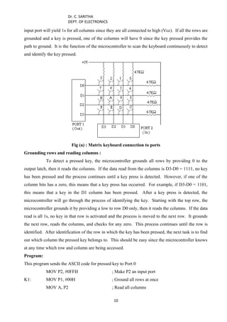Unit iv microcontrollers final | PDF