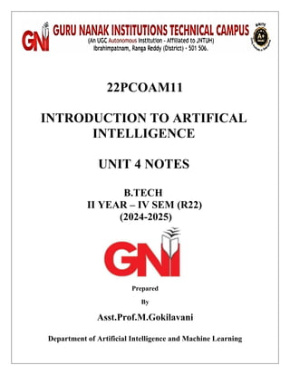 22PCOAM11_IAI_Unit IV Full Notes Merged .pdf