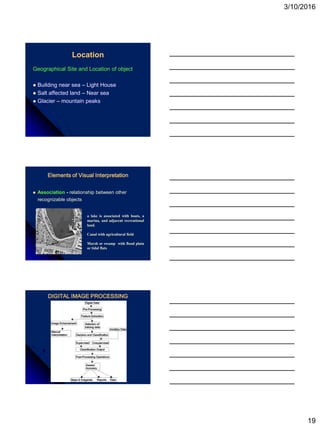 Unit iv remote sensing | PDF