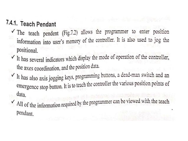 Unit iv robot programming | PDF | Robotics | Technology & Computing