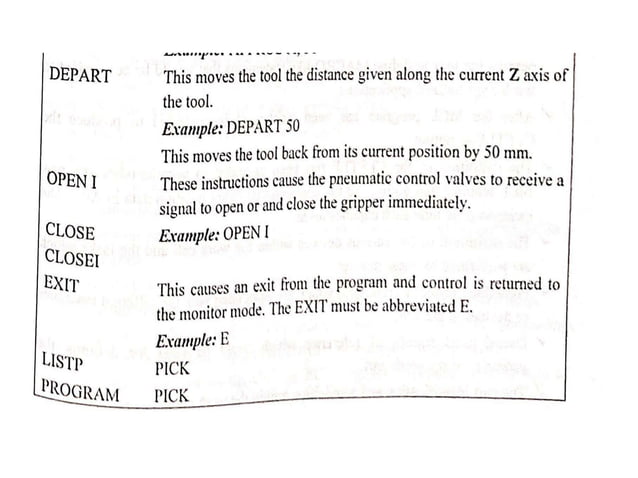Unit iv robot programming | PDF | Robotics | Technology & Computing