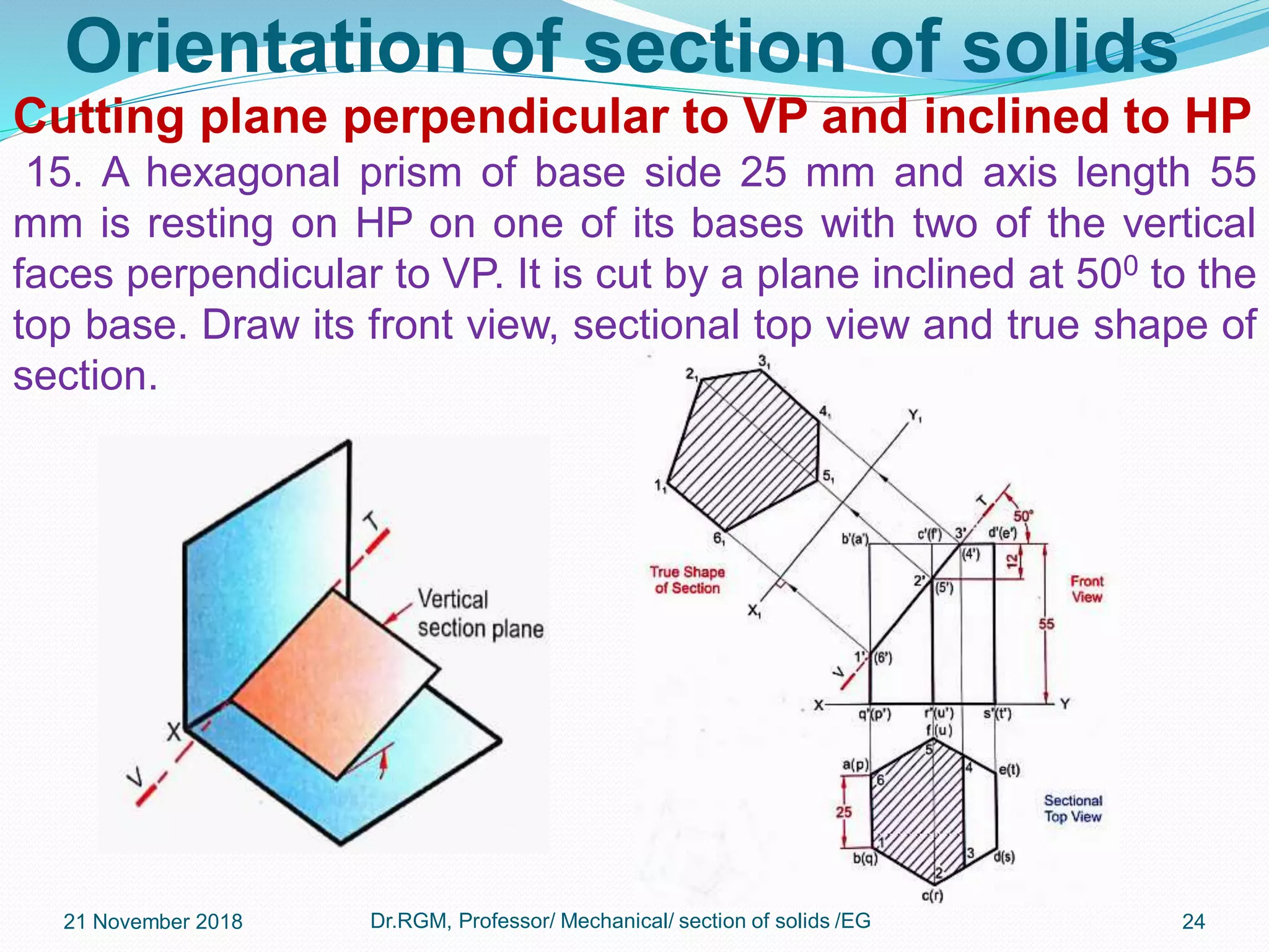 Unit iv section of solids | PDF