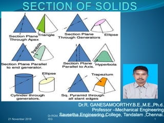 Unit iv section of solids | PDF