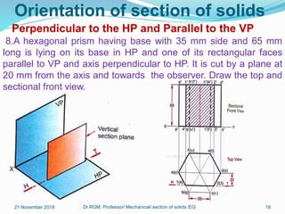 Unit iv section of solids | PDF