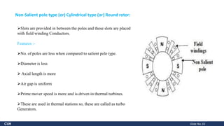 synchronous machine construction | PDF