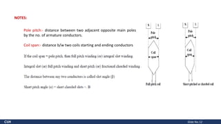 synchronous machine construction | PDF