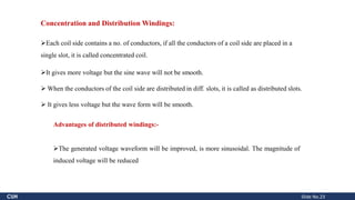 synchronous machine construction | PDF
