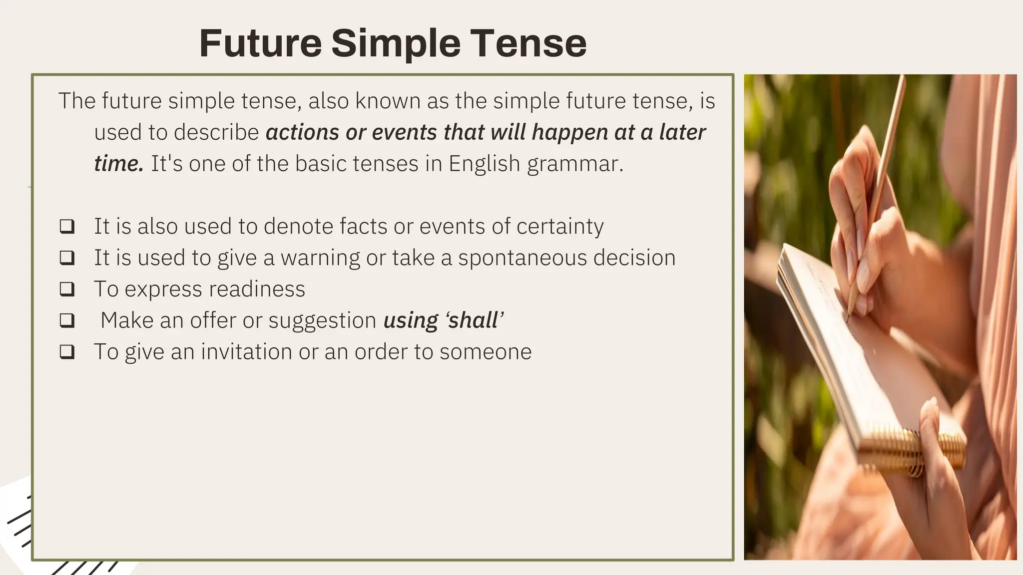 UNIT IV Verb Tenses complete tences file | PPT