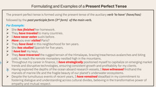 UNIT IV Verb Tenses complete tences file | PPT