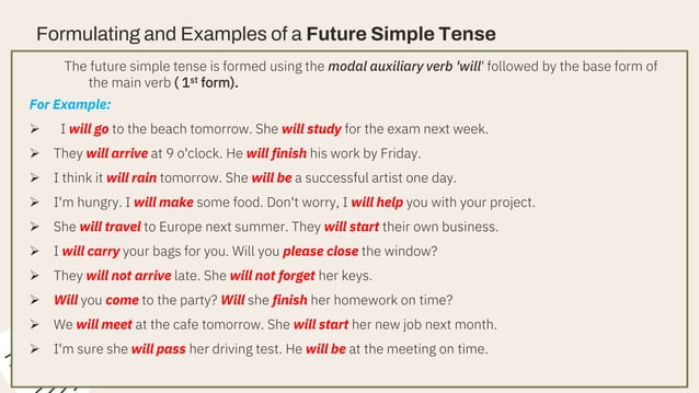 UNIT IV Verb Tenses complete tences file | PPT