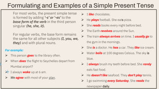 UNIT IV Verb Tenses complete tences file | PPT