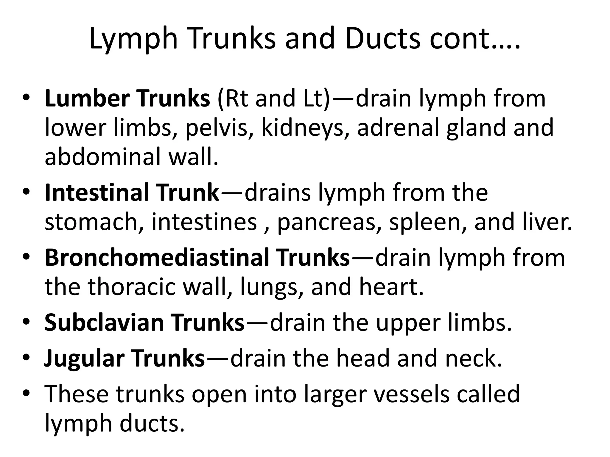 (Unit IX) Lymphatic System .pptx........ | PPTX