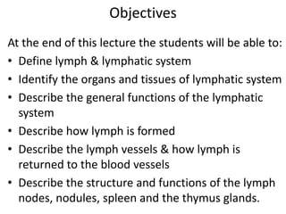 (Unit IX) Lymphatic System .pptx........ | PPTX | Lung and Respiratory Health | Diseases and ...