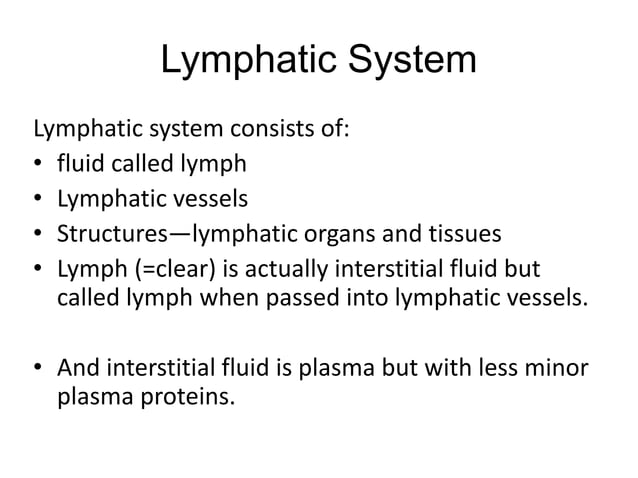 (Unit IX) Lymphatic System .pptx........ | PPT