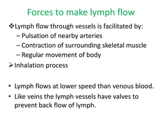 (Unit IX) Lymphatic System .pptx........ | PPTX