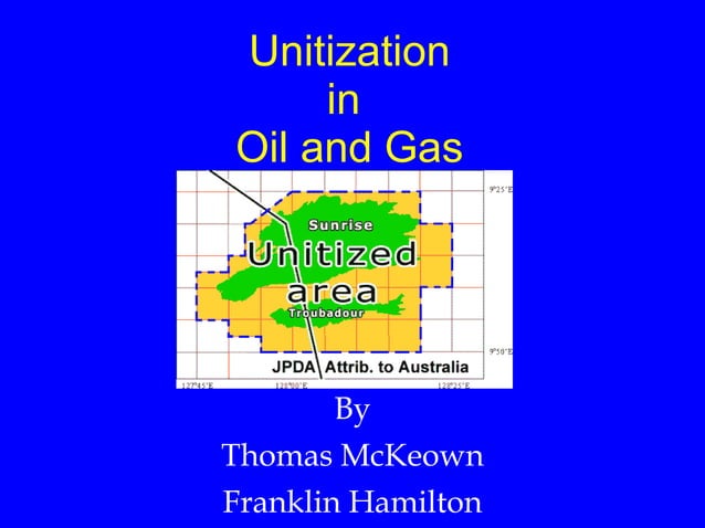 Unitization | PPT | Developmental Sites | Real Estate