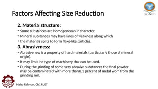 unit operation solid handling lecture one | PPTX