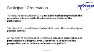 Unit llI -Qualitative Research Methods.pptx