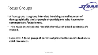 Unit llI -Qualitative Research Methods.pptx